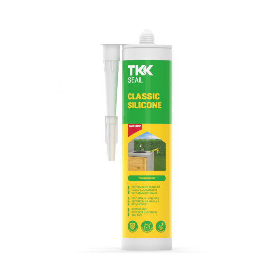TKK SEAL CLASSIC SILICONE 280 ML (ZAMJENA ZA TEKASIL ACETAT I TEKASIL SANITAR ACETAT)