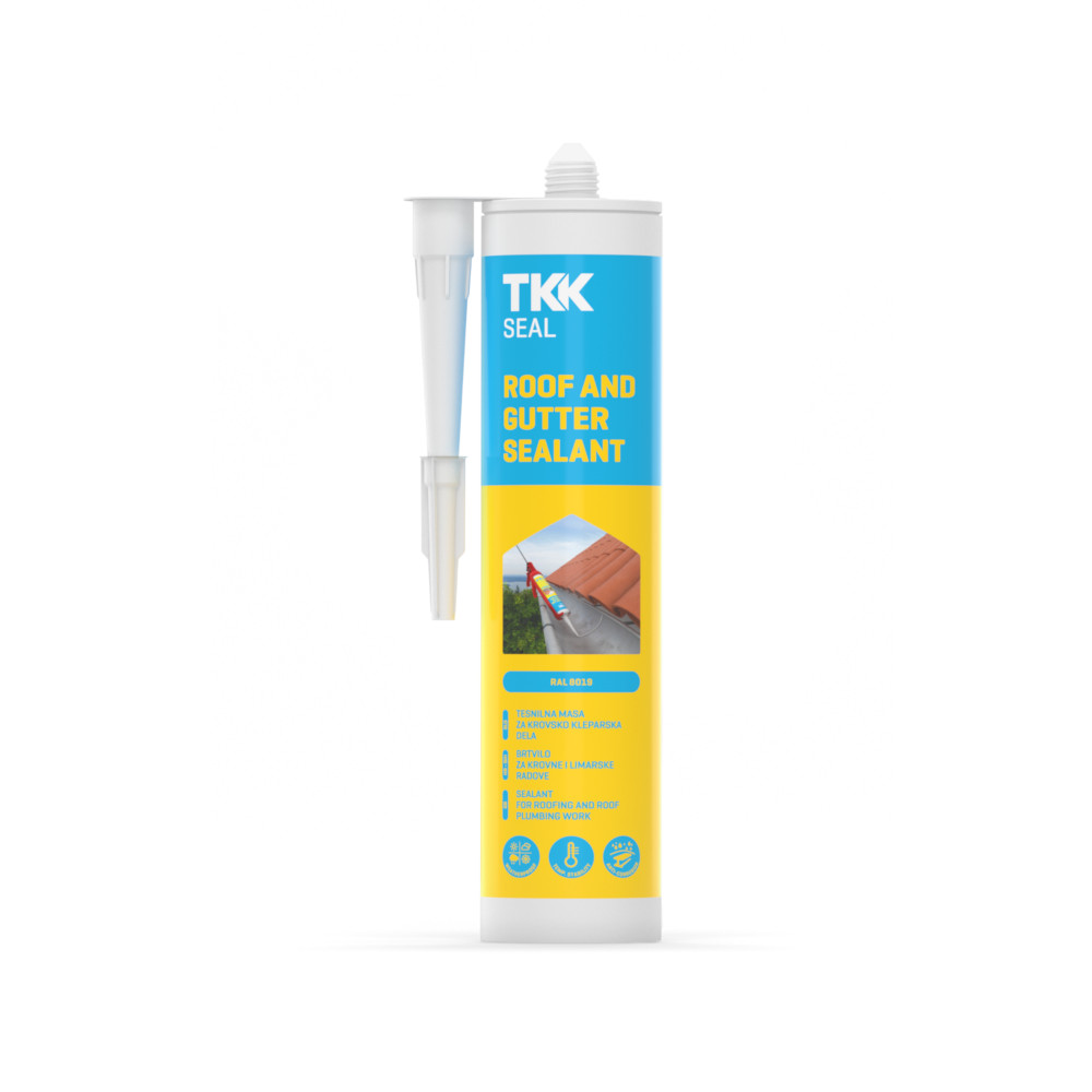 TKK SEAL ROOF&GUTTER SEALANT 300ML (ZAMJENA ZA TEKAFLEX ROOF)