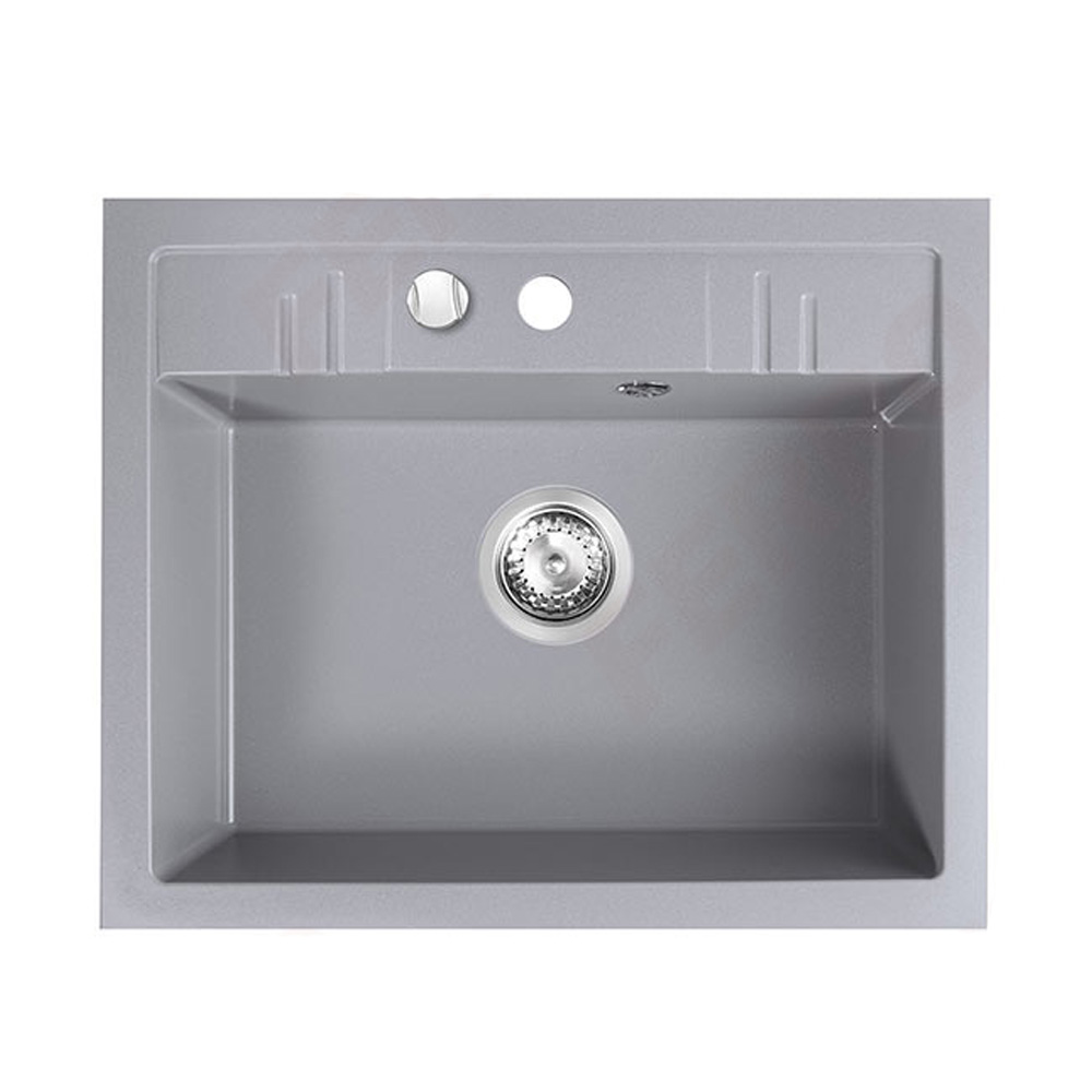 SUDOPER GRANIT MEZZO II JEDNOSTUKI 48/58 GRAY