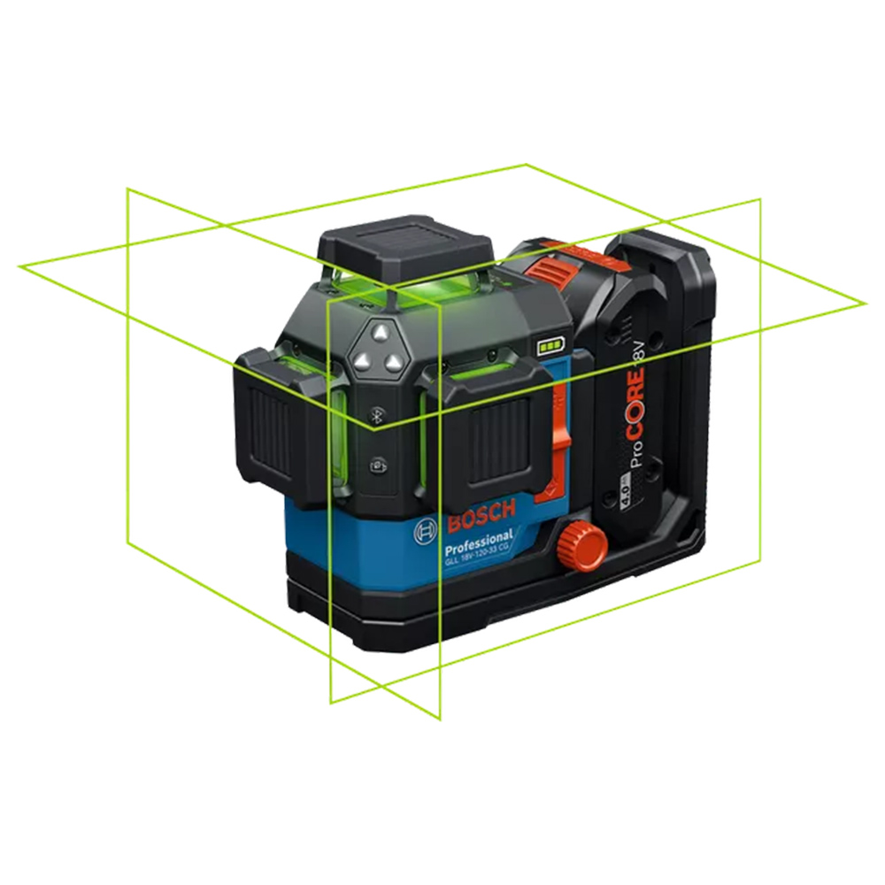 BOSCH LINIJSKI LASER GLL 18V-120-33 CG L-BOX 0601065101 DPZ