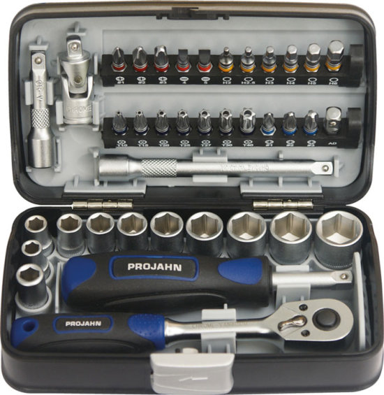 GRT NASADNIH KLJUČEVA 1/4" I BIT NASTAVAKA PROJAHN 394072