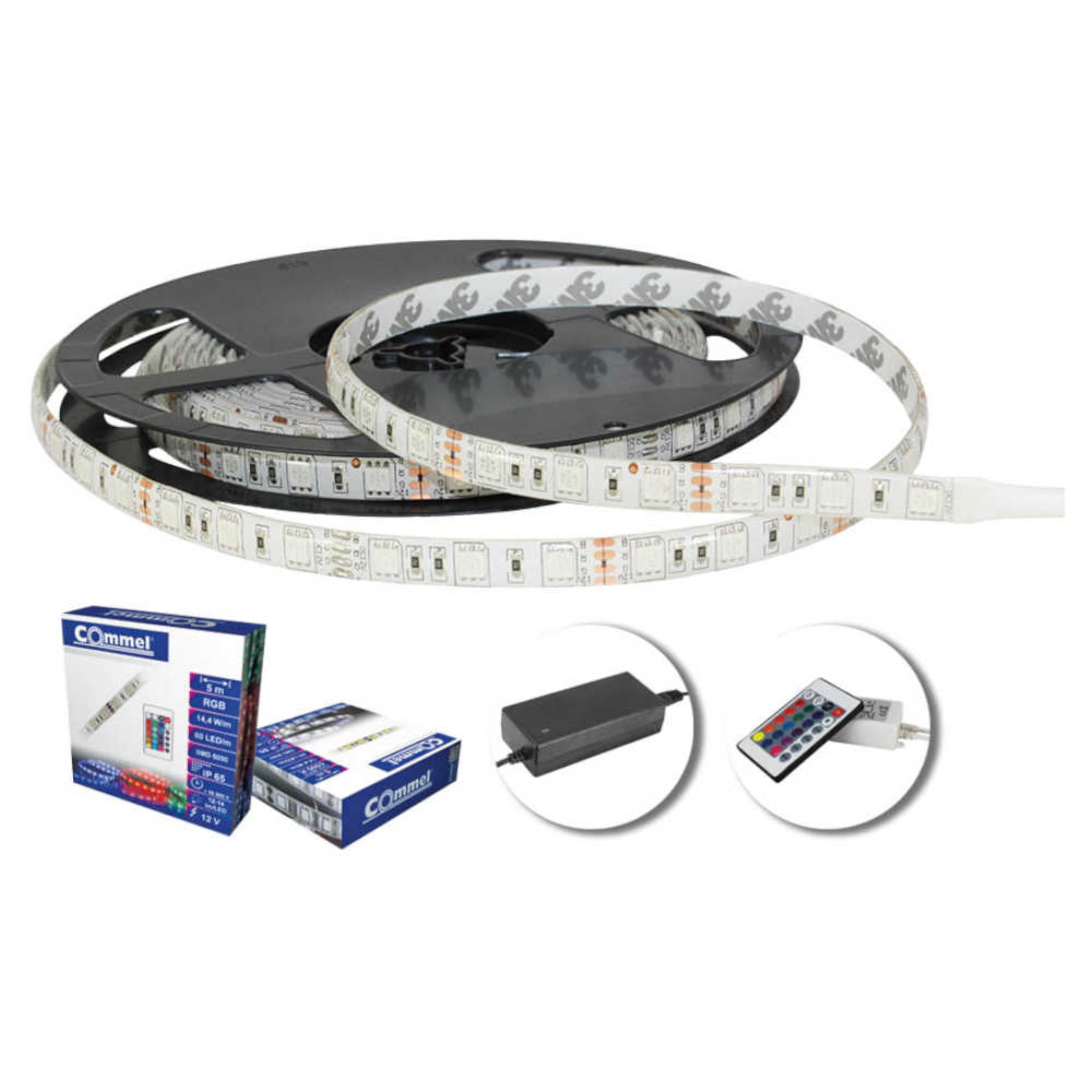 LED TRAKA RGB - 5M 405-205