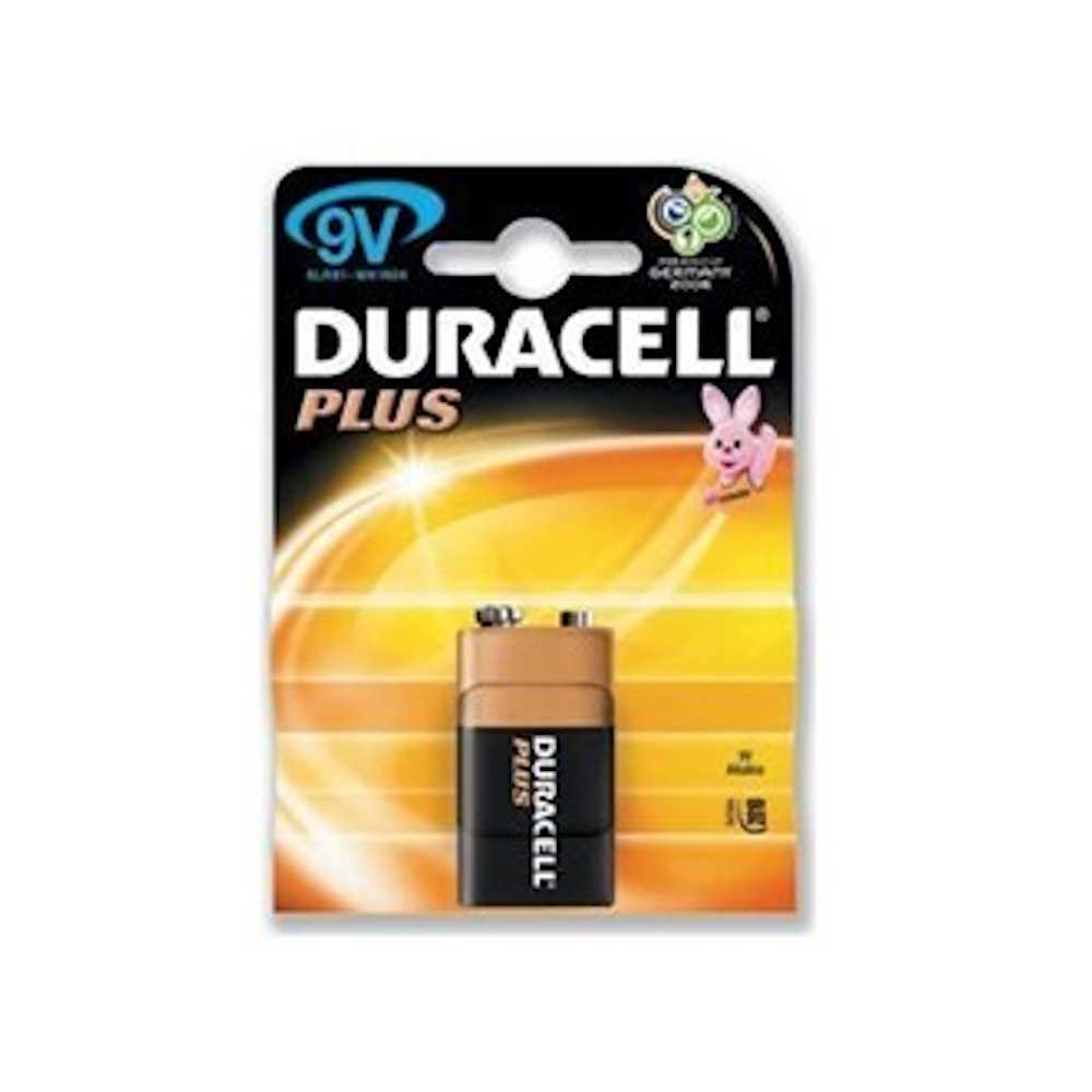 BATERIJA DURACELL 9V PLUS