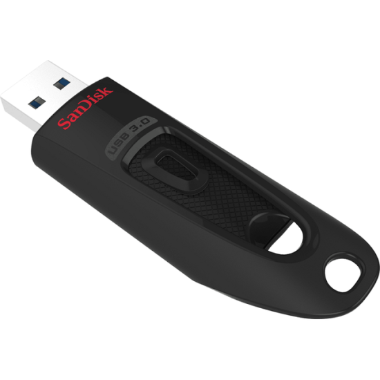 USB MEM UFD 128GB SANDISK ULTRA 3.0 BLACK